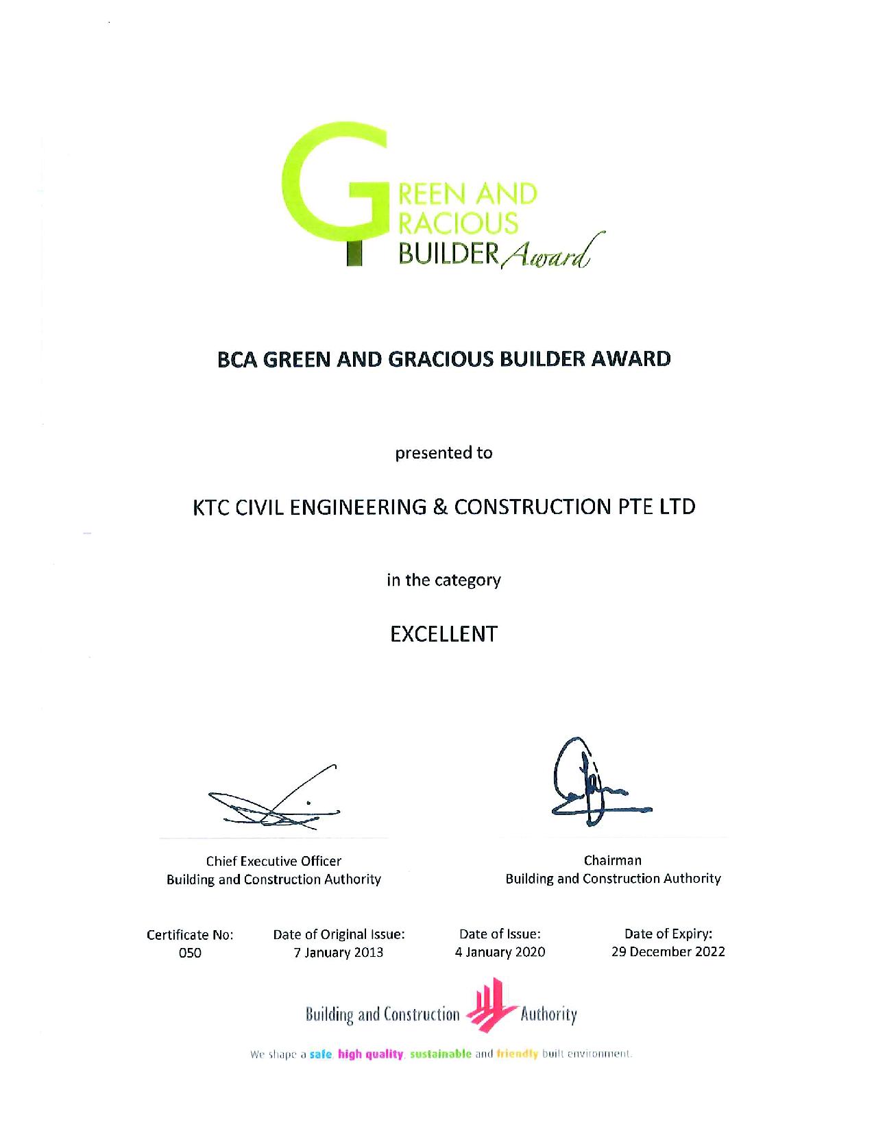 Awards & Accreditations – KTC Group
